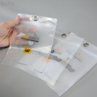 China Custom Pe Opp Pvc Plastic Ziplock Clothing Bag Waterproof for sale