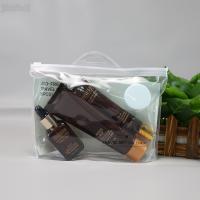 China Custom PVC Leather Cosmetic Makeup Pouch - Transparent Waterproof Toiletry Bag with Zipper Closure, 1000pcs MOQ for sale