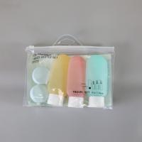 China Waterproof PVC Transparent Cosmetic Organizer Bag - Medium Size with Zipper Closure for Travel Toiletries for sale