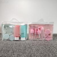 China Multi Purpose Zipper Cosmetic Plastic Bag Lightweight Transparent Waterproof for sale