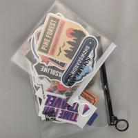 China Custom Transparent PVC Zipper Bags for Jewelry Storage - 60-200 Micron Thickness with Screen Printing for sale