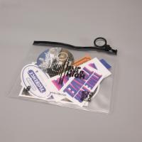 China Custom PVC Zipper Storage Bag 60-200 Micron Thickness for Cosmetic Jewelry Hair Accessories Organization for sale