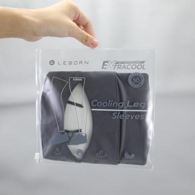 China Custom Waterproof Zipper Top Plastic Bags for Clothing Packaging - 100 MOQ, EVA Material, Silkscreen Printing for sale