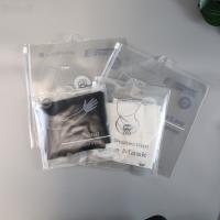 China Custom Logo Waterproof EVA Zipper Plastic Bags for Clothing & Accessories Packaging - Standard Thickness, MOQ 100 for sale