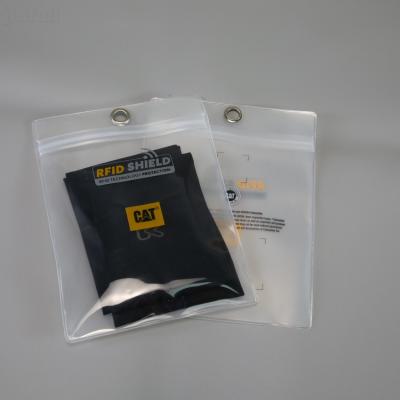 China Custom Logo PE Plastic Bags with Zipper Seal - Standard Thickness, 100 MOQ for Clothing & Personal Care Storage for sale