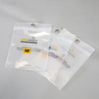China Custom Logo PE Plastic Bags with Zipper Seal - Standard Thickness, 100 MOQ for Clothing & Personal Care Storage for sale
