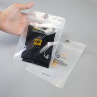 China Custom Logo PE Plastic Bags with Zipper Seal - Standard Thickness, 100 MOQ for Clothing & Personal Care Storage for sale