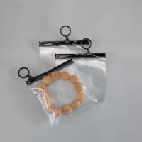 China Waterproof Jewelry Zipper Bags 0.05-0.15mm Thickness Custom Logo Printing for Retail Storage for sale