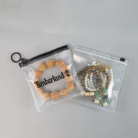 China Clear Plastic Zipper Jewelry Bags 0.05-0.15mm Thickness for Storage and Display with Custom Printing for sale