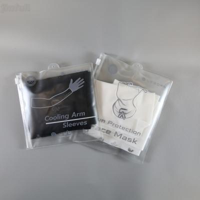 China Custom Size Zipper Top EVA Plastic Bags for Clothing Storage - MOQ 100 Units with Custom Logo Printing for sale