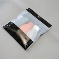 China Travel Cosmetic Zipper Plastic Bag Transparent Customized for sale