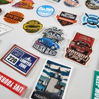 China Custom Vinyl Die-Cut PVC Stickers Waterproof Printing 1-12 Colors Transparent Adhesive Logo Labels for sale