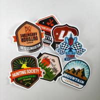 China Custom Die Cut Vinyl Stickers - Waterproof Adhesive Labels with 1-12 Color Printing Options for Cosmetic Packaging for sale