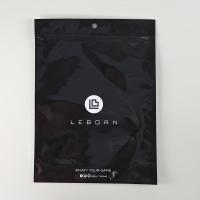 China UV Protection Clothing Packaging Zipper Bags 0.05mm Thickness Transparent Recyclable 100-Pack for sale