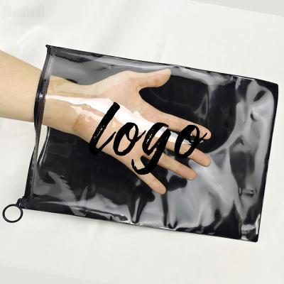 China Eco-Friendly Zipper Bags for Clothing Packaging - 0.05mm Thickness, 100 Pieces per Pack with Custom Printing for sale
