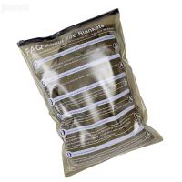 China Custom Printed Clothing Zipper Packaging Bags 100 Pieces Per Pack 0.05mm Thickness for sale