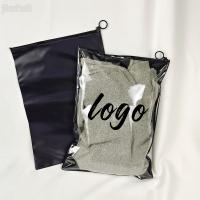 China Custom Printed Clothing Zipper Packaging Bags 100 Pieces Per Pack 0.05mm Thickness for sale