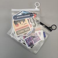 China Custom PVC Zipper Storage Bag 60-200 Micron Transparent Waterproof for Jewelry & Cosmetics for sale
