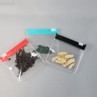 China Custom Transparent PVC Zipper Bags 60-200 Micron Thickness with Screen Printing for Organized Storage for sale