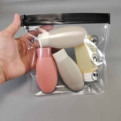 China Custom EVA Plastic Zipper Bags for Clothing & Phone Cases - Standard Thickness, MOQ 100 Units for sale