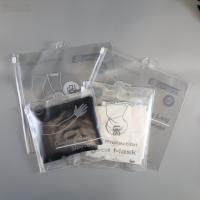 China PVC Plastic Clothing Zipper Bag - 0.05mm Thickness, 100-Piece Pack for Retail Packaging & Storage for sale
