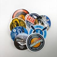 China Custom Cosmetic Label Stickers with 1-12 Color Options - Screen Printing & Offset Printing for Branding & Packaging for sale