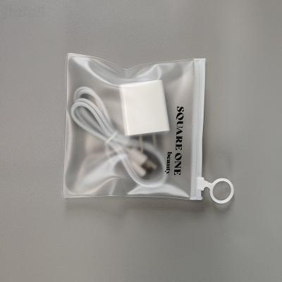 China Recycled EVA Zipper Bags 0.05mm Thickness Tear Resistant for Jewelry Transportation and Storage - 100 Pieces Per Pack for sale