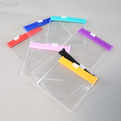 China Custom PVC Zipper Bag for Medicine Storage - 60-200 Micron Thickness with Screen Printing Options for sale