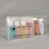 China Customized Color EVA Cosmetic Plastic Bags with Zipper Top - Standard Thickness, MOQ 100 Units for sale