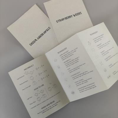 China Customizable Folded Paper Product Manuals with Full Color Printing - Saddle Stitched Binding & Film Lamination for sale