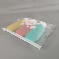 China Custom EVA Plastic Cosmetic Bag with Zipper Closure - Standard Thickness, MOQ 100 Units for Personal Care Storage for sale