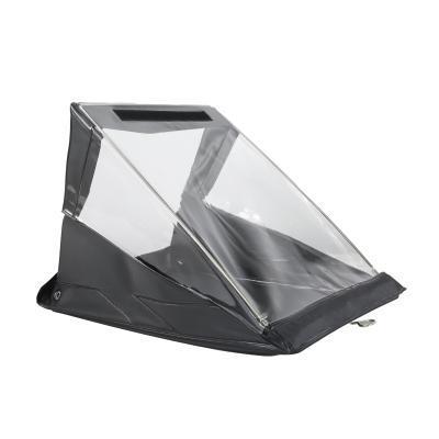 China Waterproof Clipboard 12.5x9 Inch with 1.5-5kg Load Capacity - Clear/White Acrylic for Outdoor & Industrial Use for sale