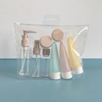 China Refillable Perfume Bottle Set Cosmetic Travel Bag 200ml Waterproof Plastic Toiletry Organizer for sale