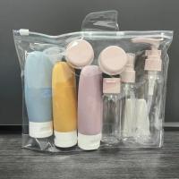 China Refillable Perfume Bottle Set Cosmetic Travel Bag 200ml Waterproof Plastic Toiletry Organizer for sale