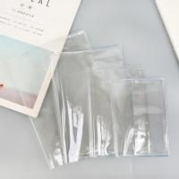 China PVC Transparent A6 A5 Book Protective Sleeve Waterproof Cover for Planner Binder Scrapbook 105x148mm 148x210mm for sale