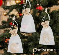 China 100Pcs 5x7 Inches Organza Gift Bags with Drawstring Closure for Christmas and Party Favors for sale