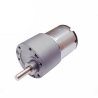 China Spur Gearbox Gear Motor 37mm 12V 24V DC Motor 45 Rpm Low Noise High Torque for sale