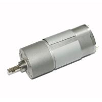 China Spur Gearbox Gear Motor 37mm 12V 24V DC Motor 45 Rpm Low Noise High Torque for sale