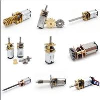 China 12MM Gearbox Metal Gear DC Motor 45 Rpm 1.5V 24V 0.7 Watt For Door Lock for sale