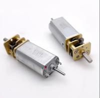 China Brush Small DC Gear Motor DC 3V 6V 12V 24V Diameter 13mm For Door Lock for sale