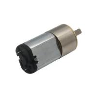 China 3V 6V DC Low Speed Gear Motor 16mm 35 45 55 rpm 3MM Axis Reverse DIY Smart Lock for sale