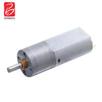 China Micro Brush 3V - 24V DC Gear Motor High Torque 20mm With 4mm D Shaft for sale