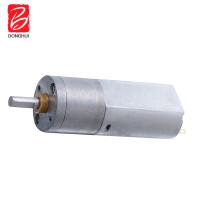 China Micro Brush 3V - 24V DC Gear Motor High Torque 20mm With 4mm D Shaft for sale