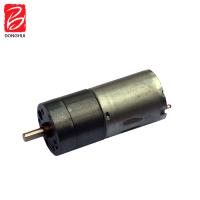 China 25mm 20 Rpm Brush Dc Gear Motor 6V 12V Low Speed Micro Geared DC Motor for sale