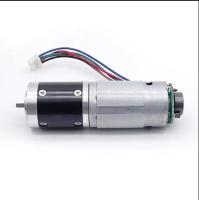 China High Torque Planetary Gear Motor 28mm 12V Electric Gearbox DC Motor With Encoder for sale