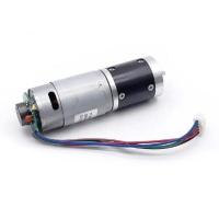 China High Torque Planetary Gear Motor 28mm 12V Electric Gearbox DC Motor With Encoder for sale