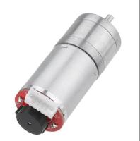 China 25mm Brush DC Gear Motor Copper Micro Electric Motor Speed Reduction Geared Reducer for sale