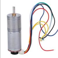 China 25mm Brush DC Gear Motor Copper Micro Electric Motor Speed Reduction Geared Reducer for sale