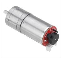 China 25mm Brush DC Gear Motor Copper Micro Electric Motor Speed Reduction Geared Reducer for sale