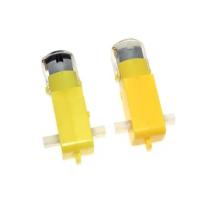 China Intelligent TT Plastic Gear Motor 5V 20mm Diameter For DIY Robot Car Wheels for sale